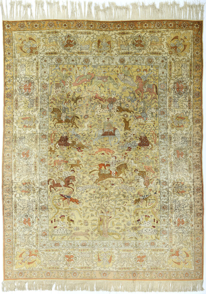 Silk Hereke Carpet - Antique Carpets